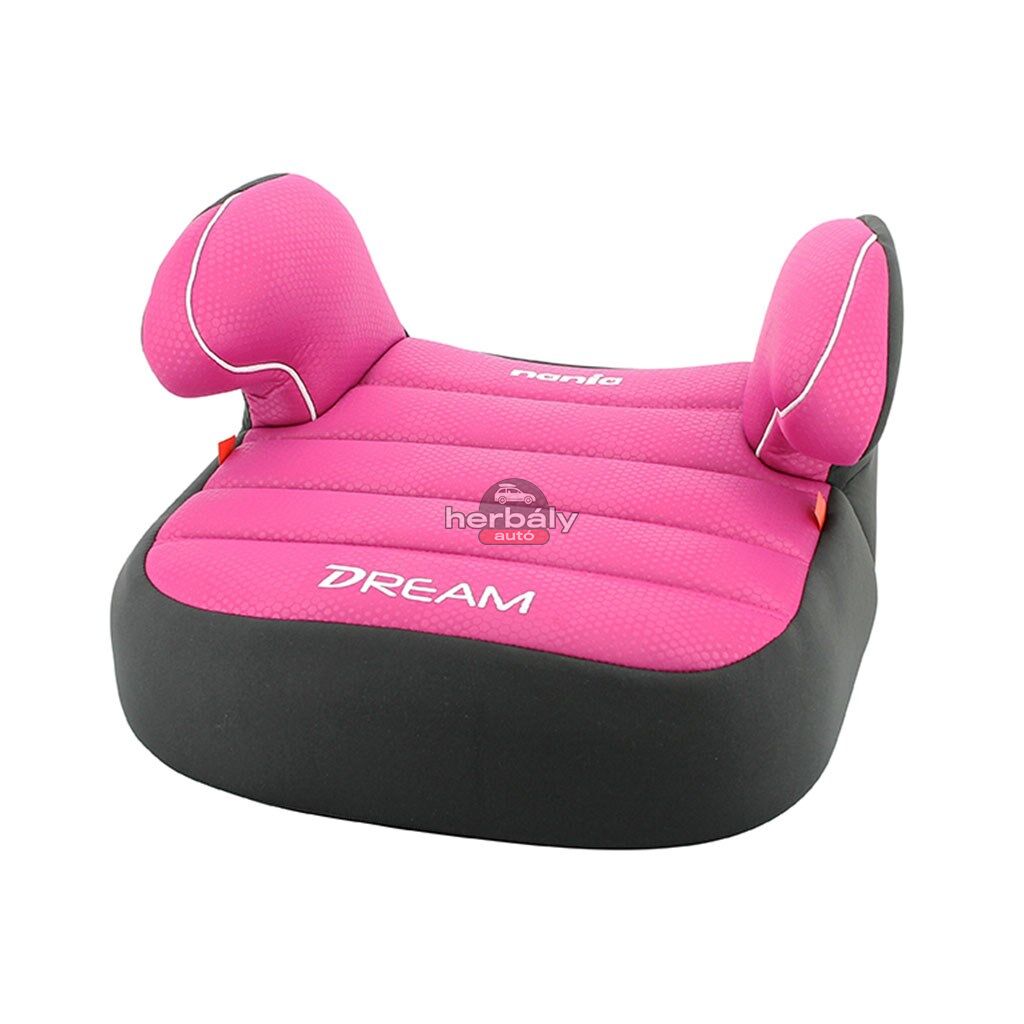 Nania Dream Luxe 2019 autós gyerekülés-ülésmagasító 38964, rózsaszín ...